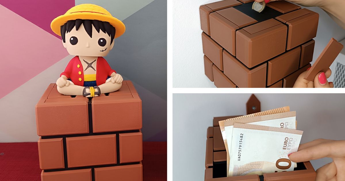 Super Mario Hidden Piggy Bank Shelf by Valeria Momo & Mattia | Download ...