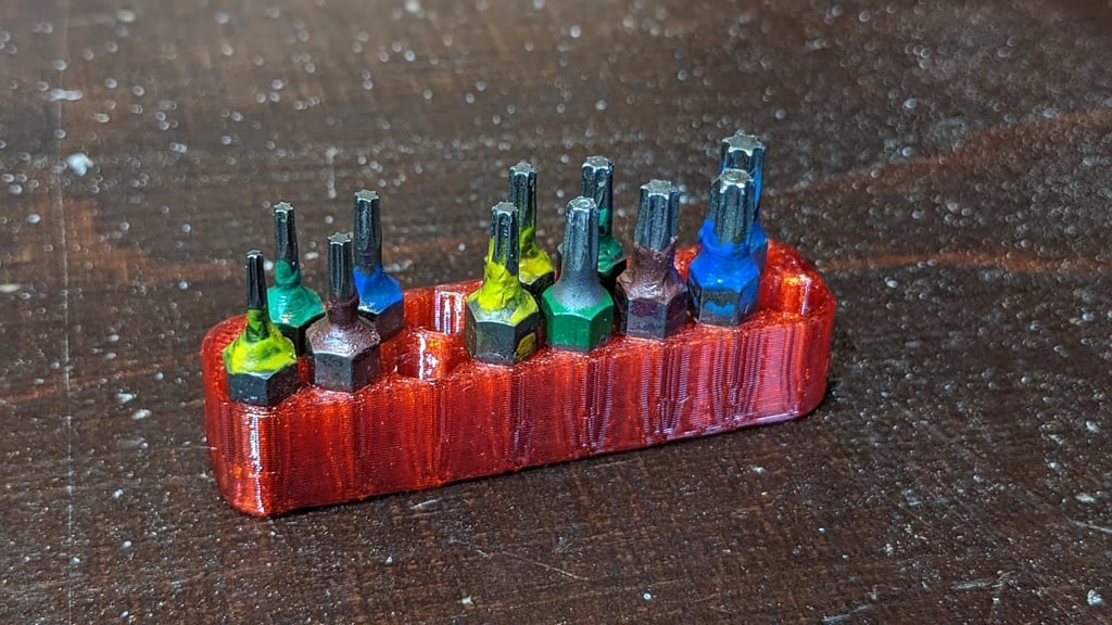 Hex Bit Holder by Naanari Design | Download free STL model | Printables.com