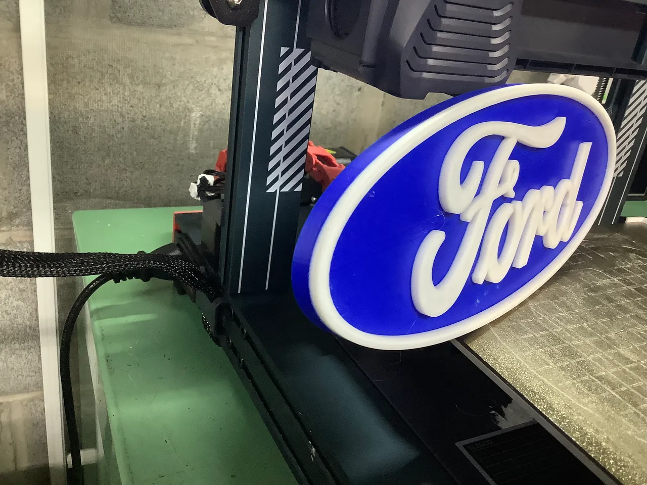 Ford Logo Sign/Wall Art by Clukejax | Download free STL model ...
