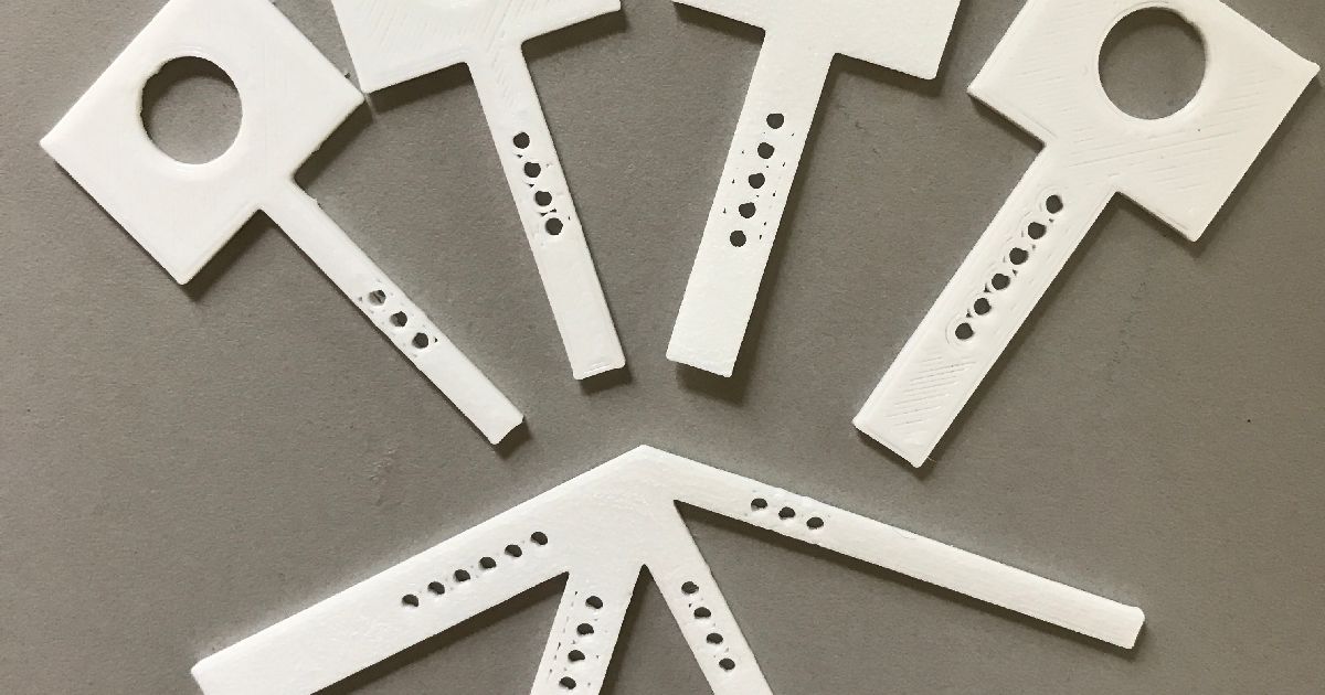 Picot Gauge by Lacemaker | Download free STL model | Printables.com