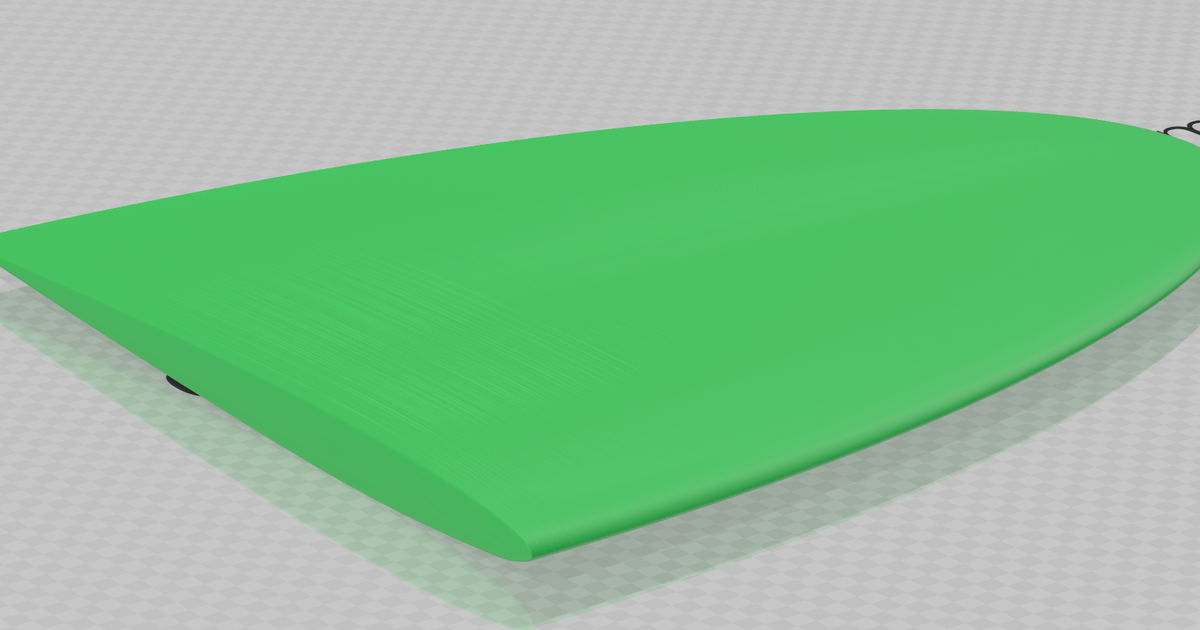 Airfoil elipse rocket stabilizer (L=60, W=50, D=3.25) by Patrik_prit ...