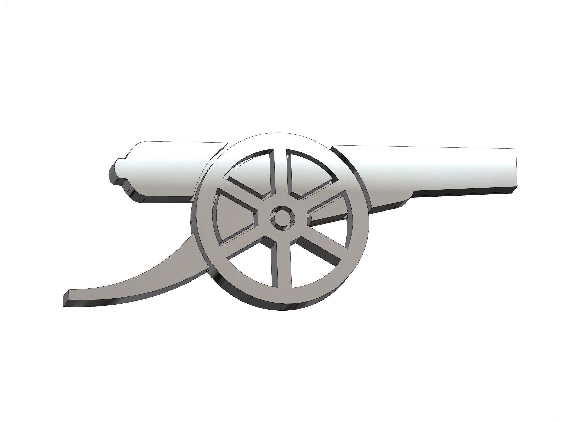 Arsenal Cannon by Referentiel | Download free STL model | Printables.com