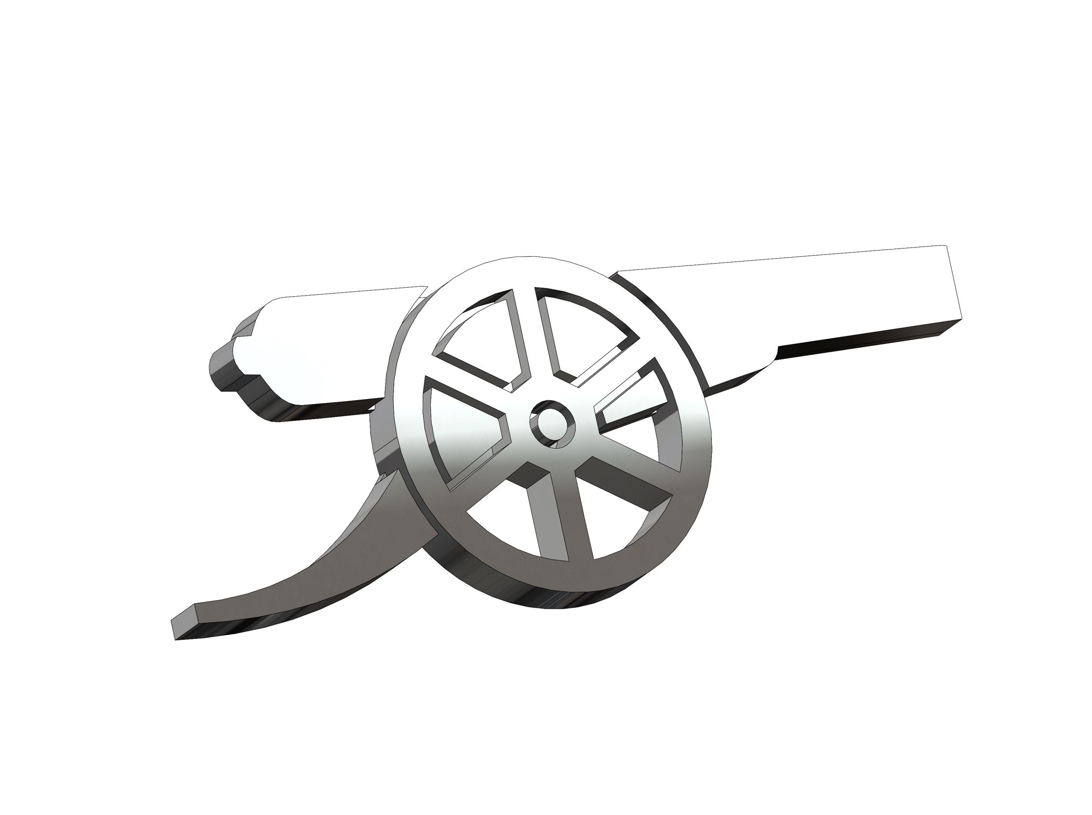 Arsenal Cannon by Referentiel | Download free STL model | Printables.com