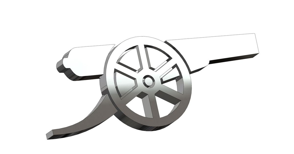 Arsenal Cannon by Referentiel | Download free STL model | Printables.com