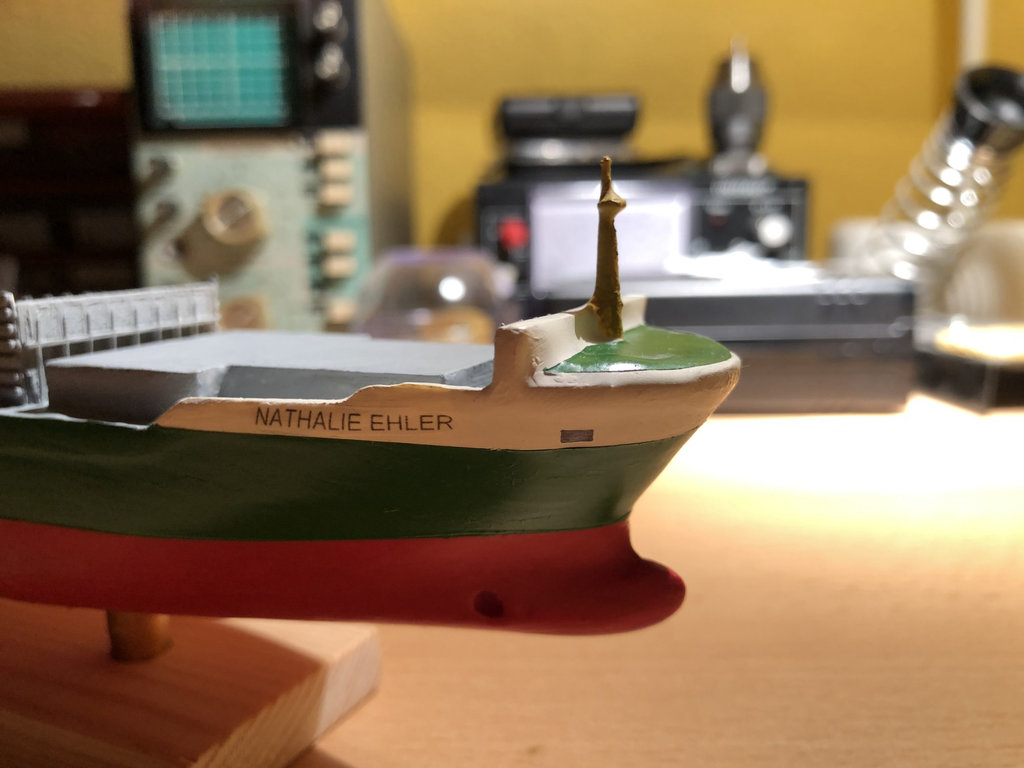 3D printed Containership (Sietas Typ 168 Natahlie Ehler) by ...