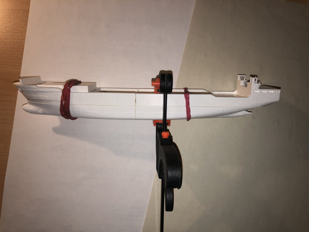 3D printed Containership (Sietas Typ 168 Natahlie Ehler) by ...