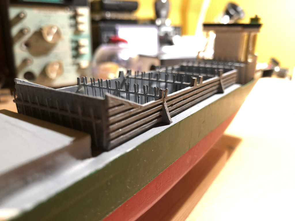 3D printed Containership (Sietas Typ 168 Natahlie Ehler) by ...