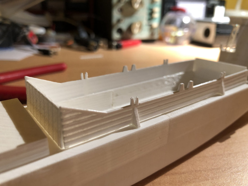 3D printed Containership (Sietas Typ 168 Natahlie Ehler) by ...