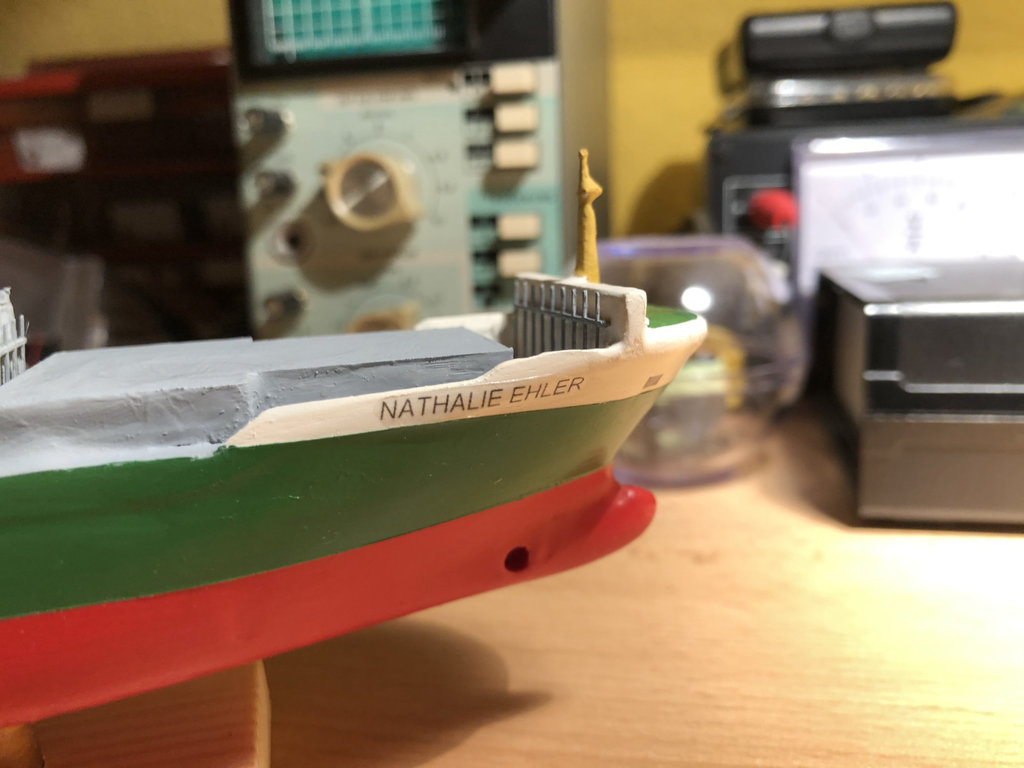 3D printed Containership (Sietas Typ 168 Natahlie Ehler) by ...