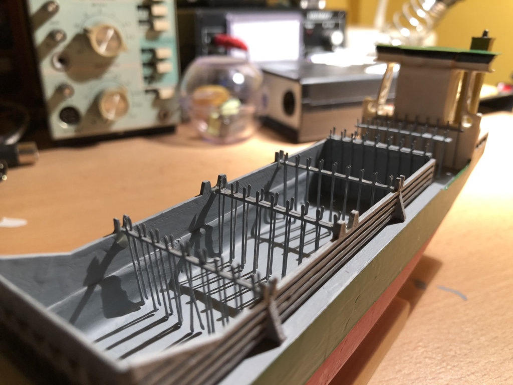 3D printed Containership (Sietas Typ 168 Natahlie Ehler) by ...