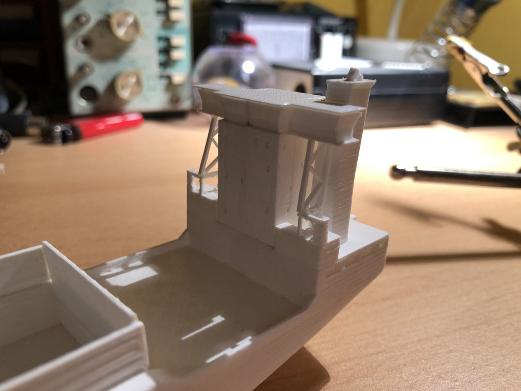 3D printed Containership (Sietas Typ 168 Natahlie Ehler) by ...