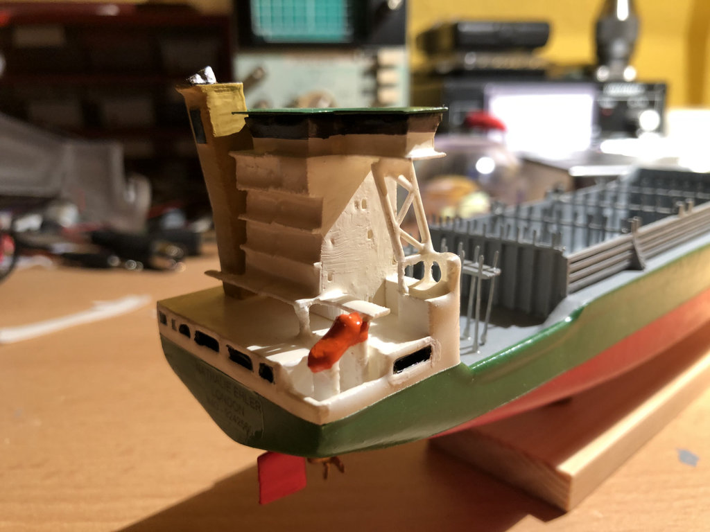 3D printed Containership (Sietas Typ 168 Natahlie Ehler) by ...