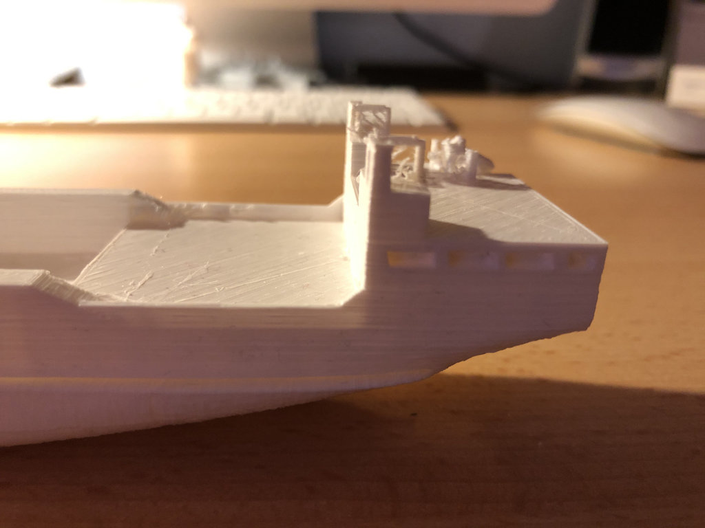 3D printed Containership (Sietas Typ 168 Natahlie Ehler) by ...