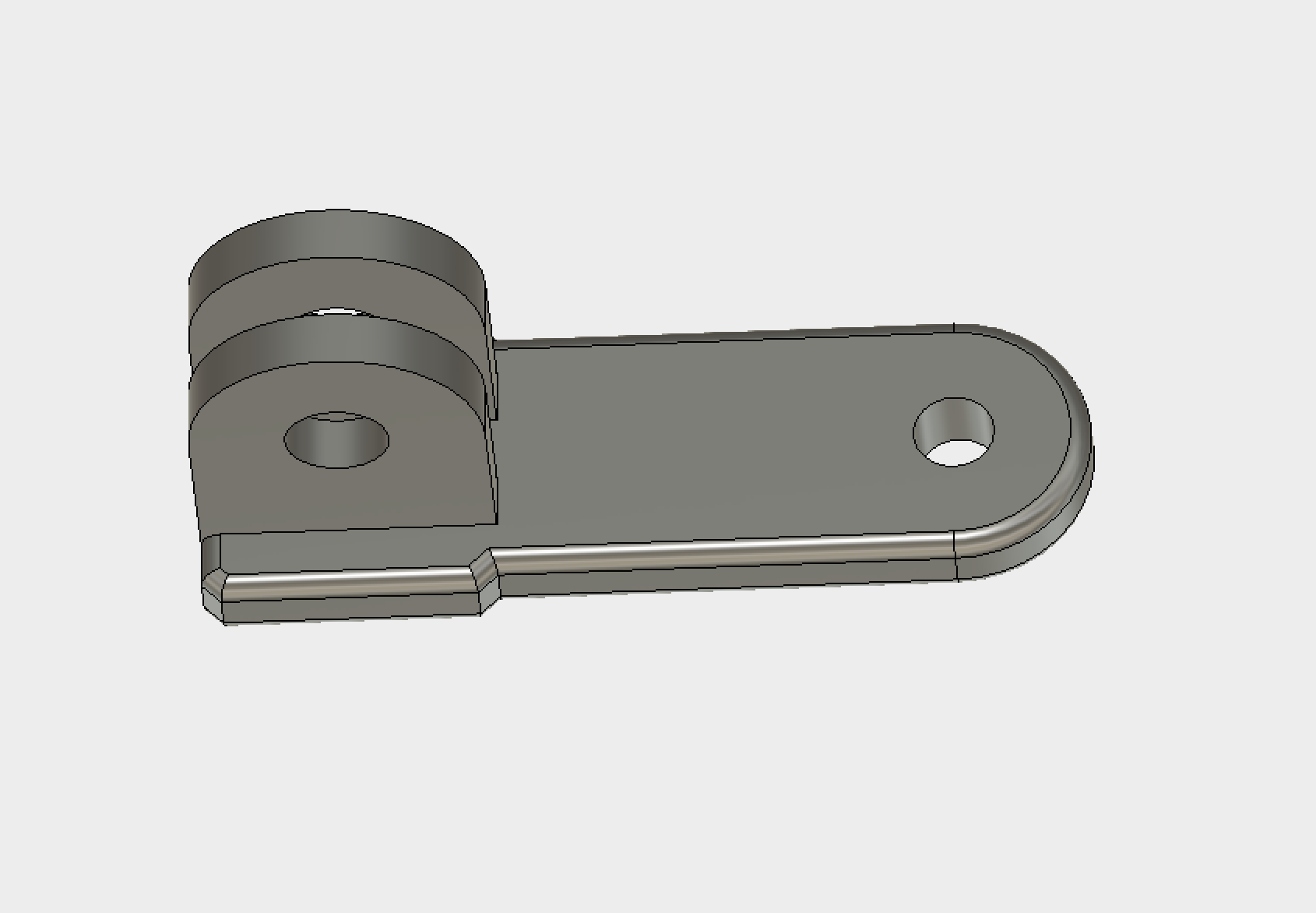 Fish To GoPro Adapter by pdxlocs | Download free STL model | Printables.com