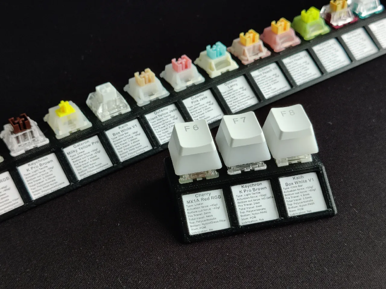 MX Mechanical Switch Showcase by jq910 | Download free STL model ...