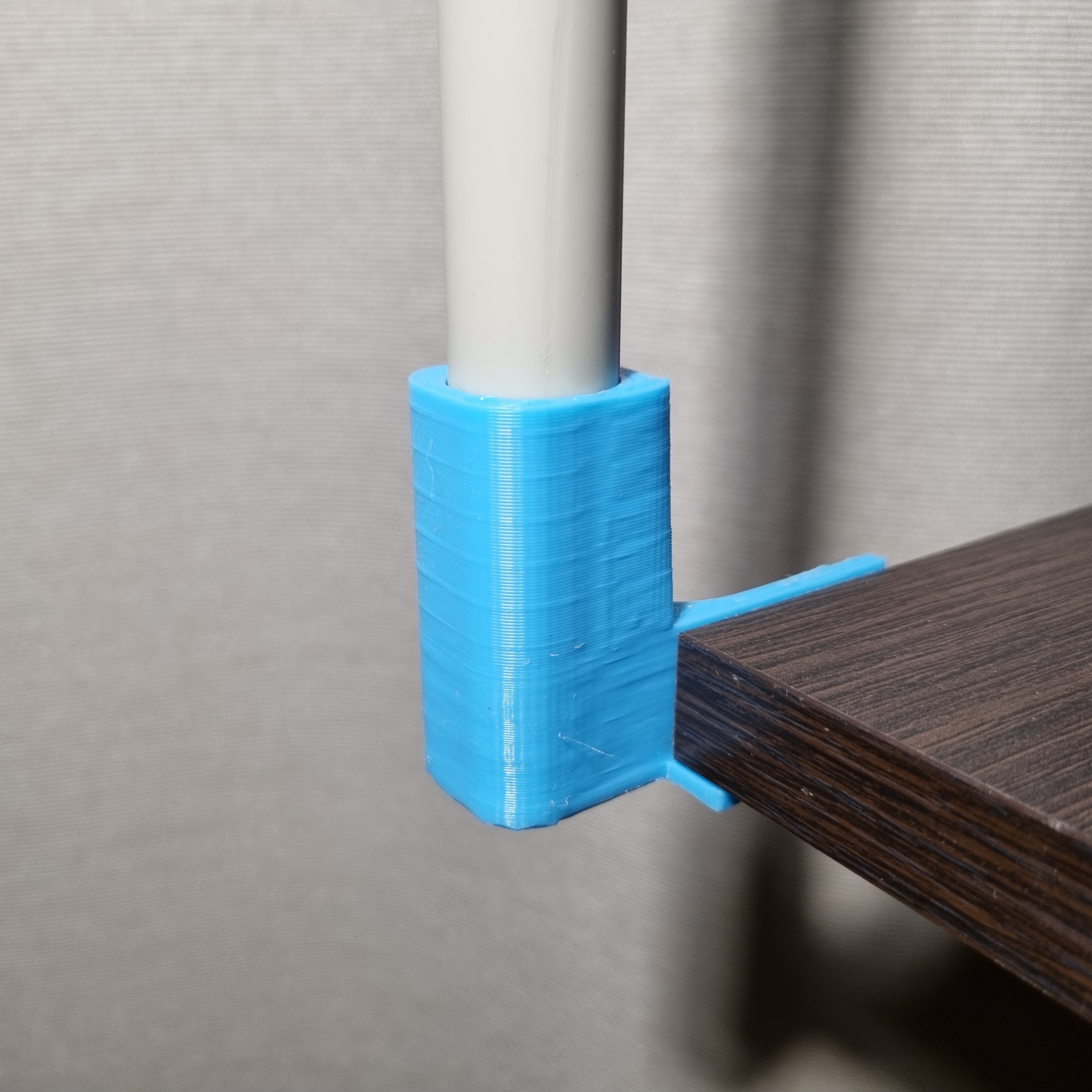 20 mm PVC Pipe Table Attachment by rumstone | Download free STL model ...