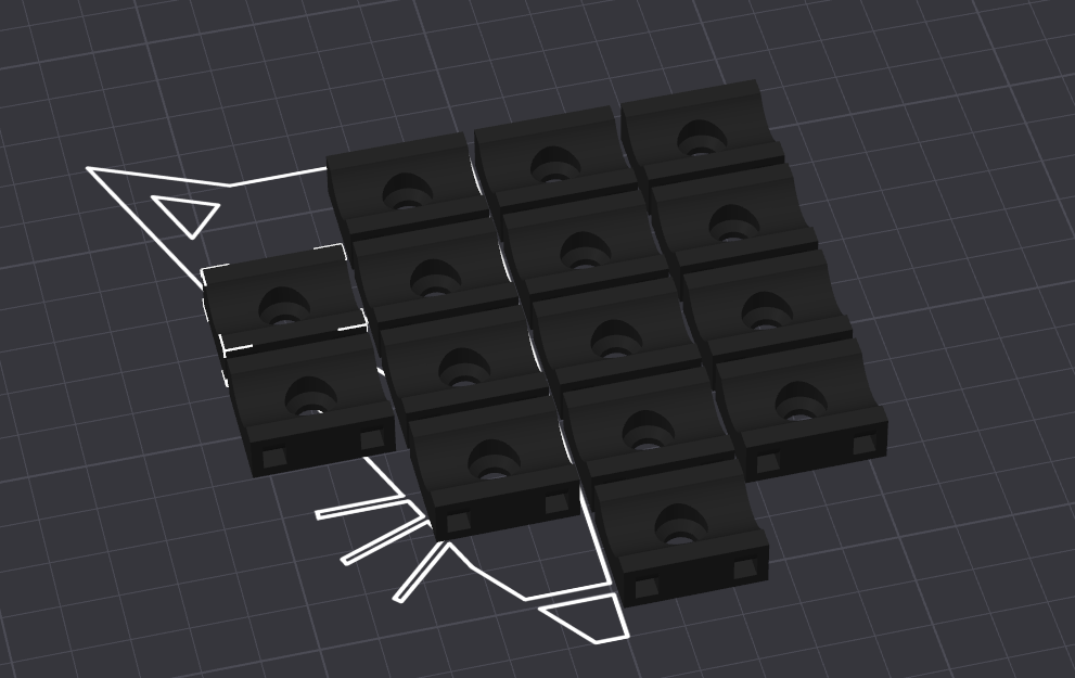 Cable clip, wall mount, cable mount by JensD23 | Download free STL ...