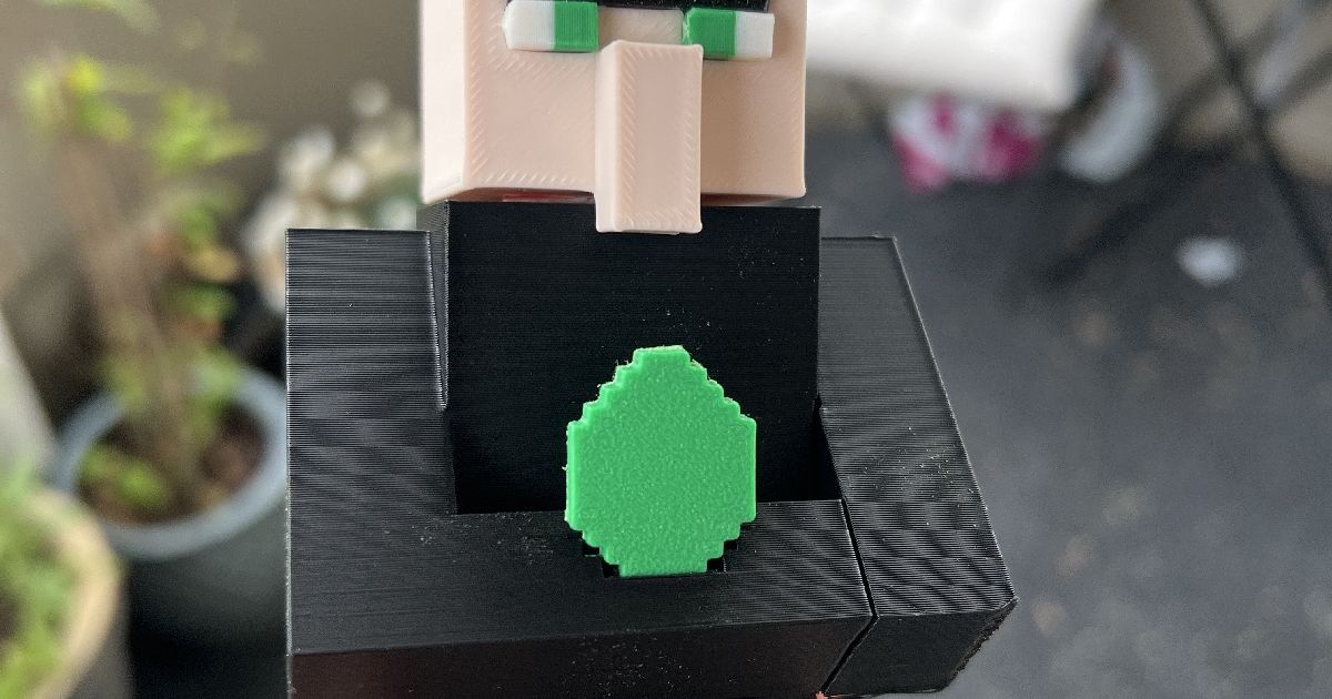 Minecraft Villager by Connor | Download free STL model | Printables.com