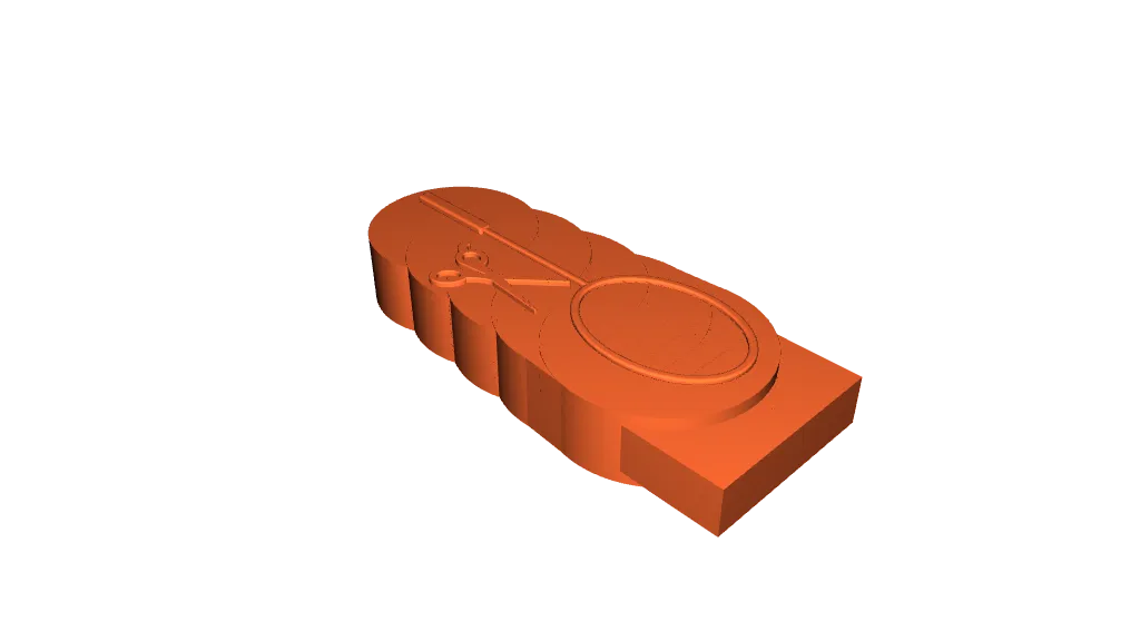 Badminton Scissor Sleeve by MakerBen | Download free STL model ...
