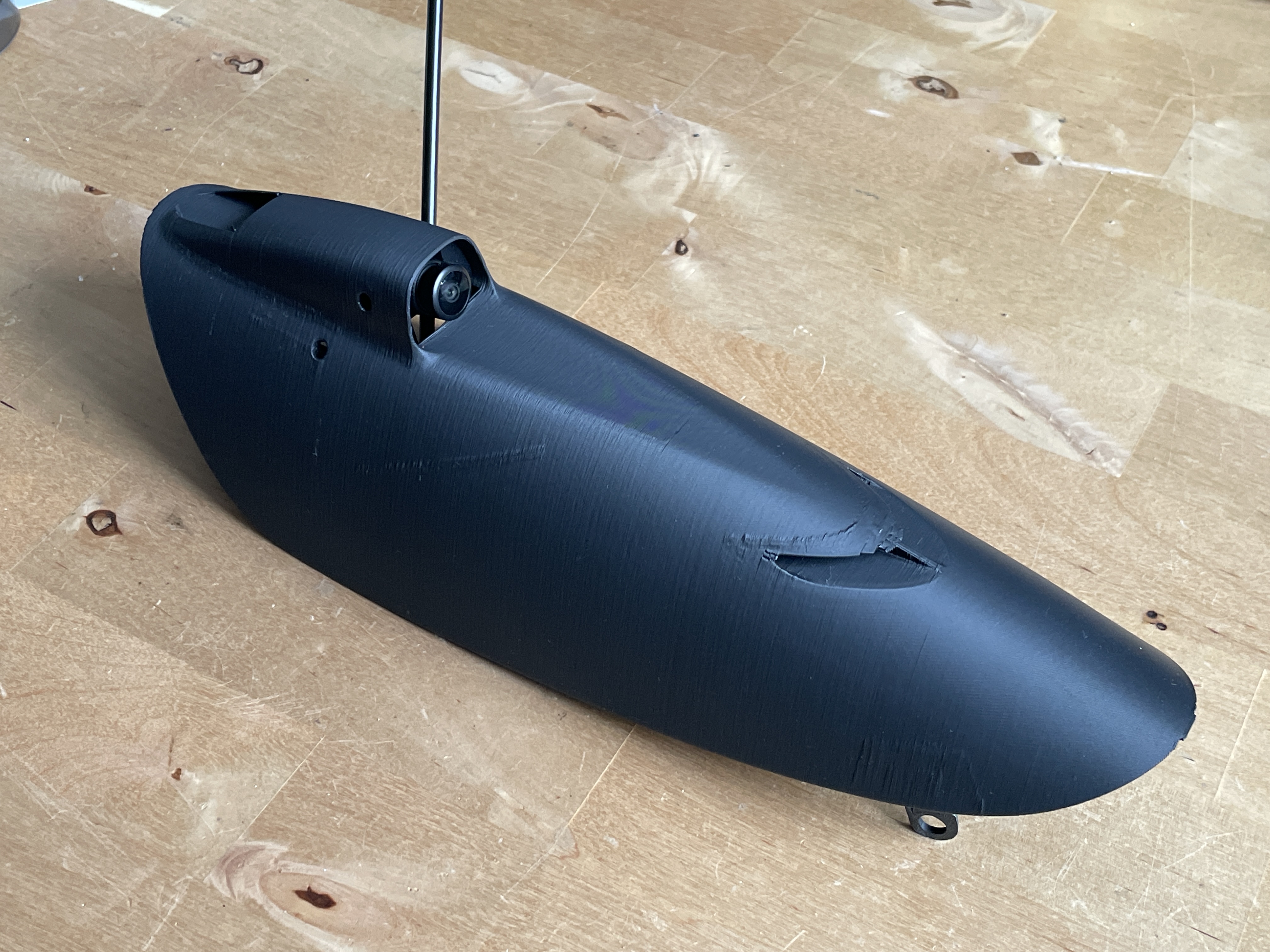 Multiplex Funray FPV Camera Canopy by Julian1111 | Download free STL ...