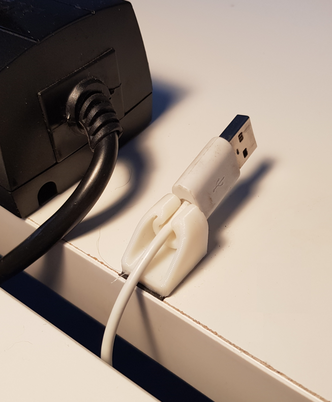Flexible cable holder by PjtrQ | Download free STL model | Printables.com