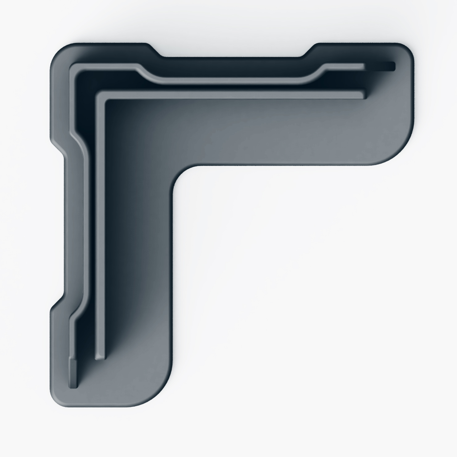 Support/Bracket/Feet for iron shelf (Pied pour étagère en ferraille) by ...