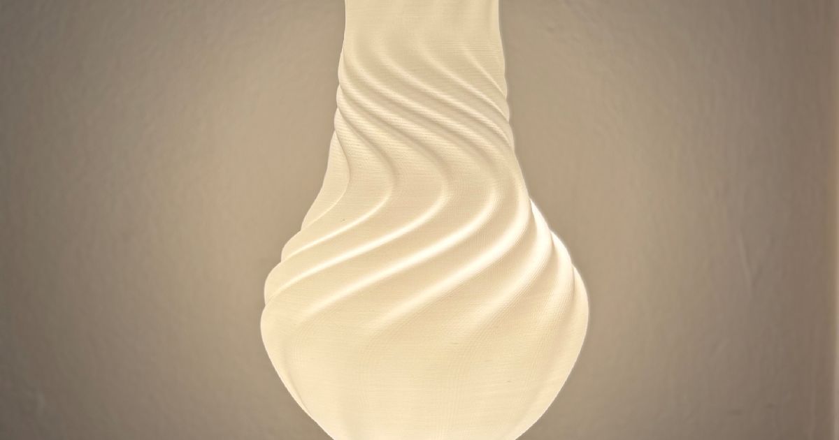 Designer-Lamp by RandomRiffel | Download free STL model | Printables.com