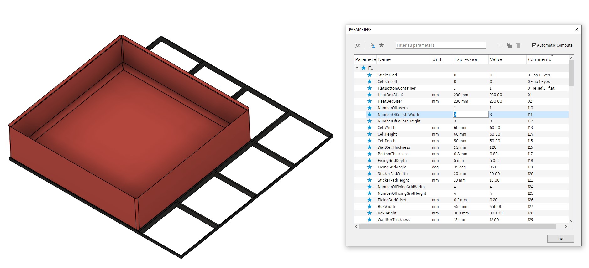 Super custom parametric storage system Fusion360 by GreySiD | Download ...