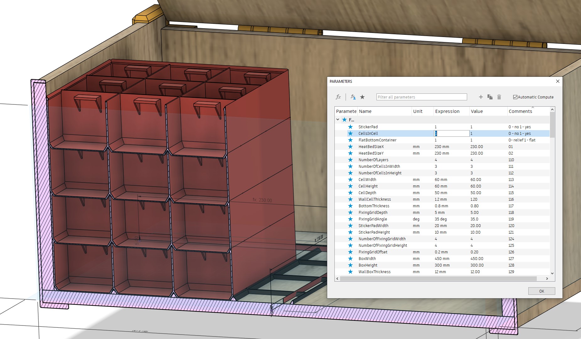 Super custom parametric storage system Fusion360 by GreySiD | Download ...