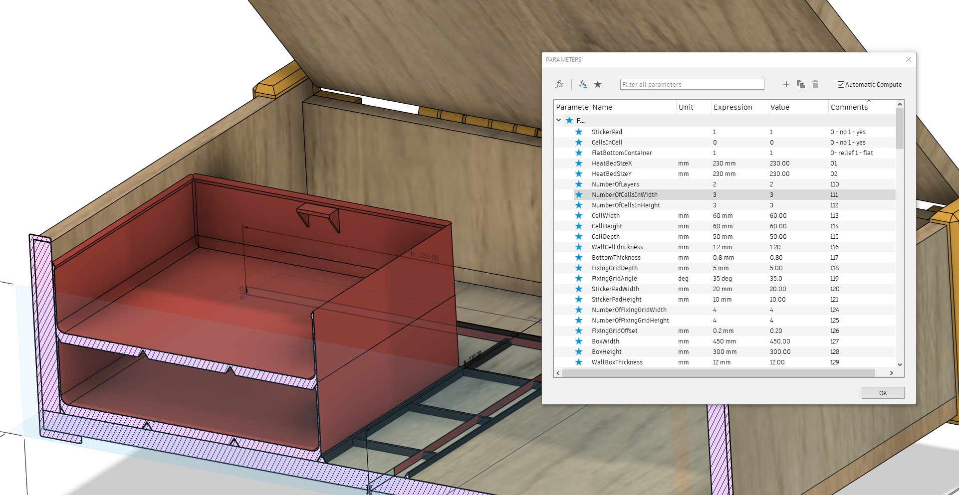 Super custom parametric storage system Fusion360 by GreySiD | Download ...