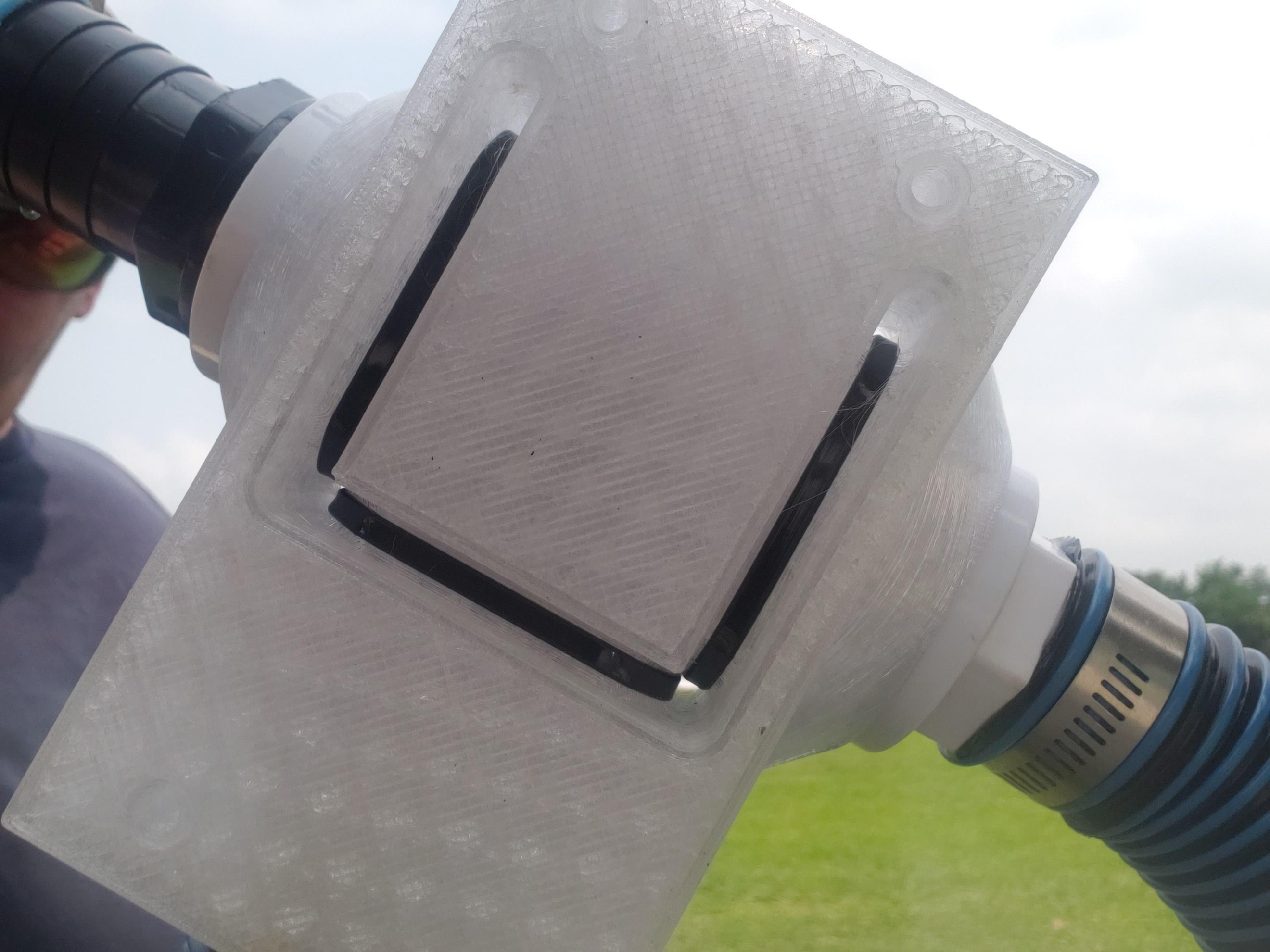 Pole/wall mount for 1.5" Fibropool diverter valve. by Charles Staton ...