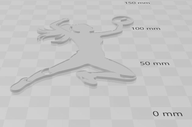 Volleyball girl by Swissvador | Download free STL model | Printables.com
