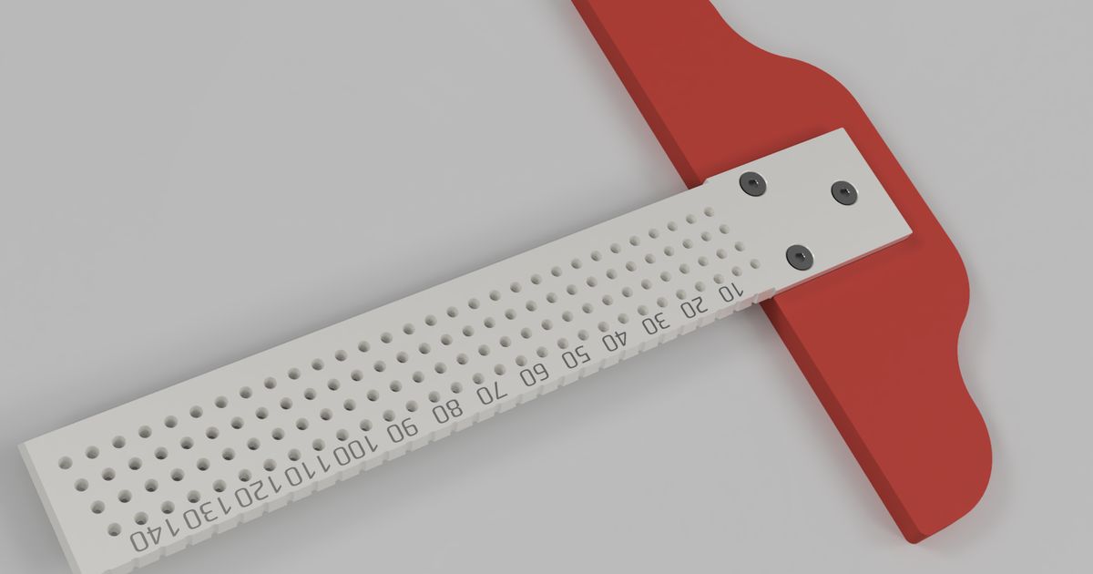 150mm T-Square by AxField | Download free STL model | Printables.com