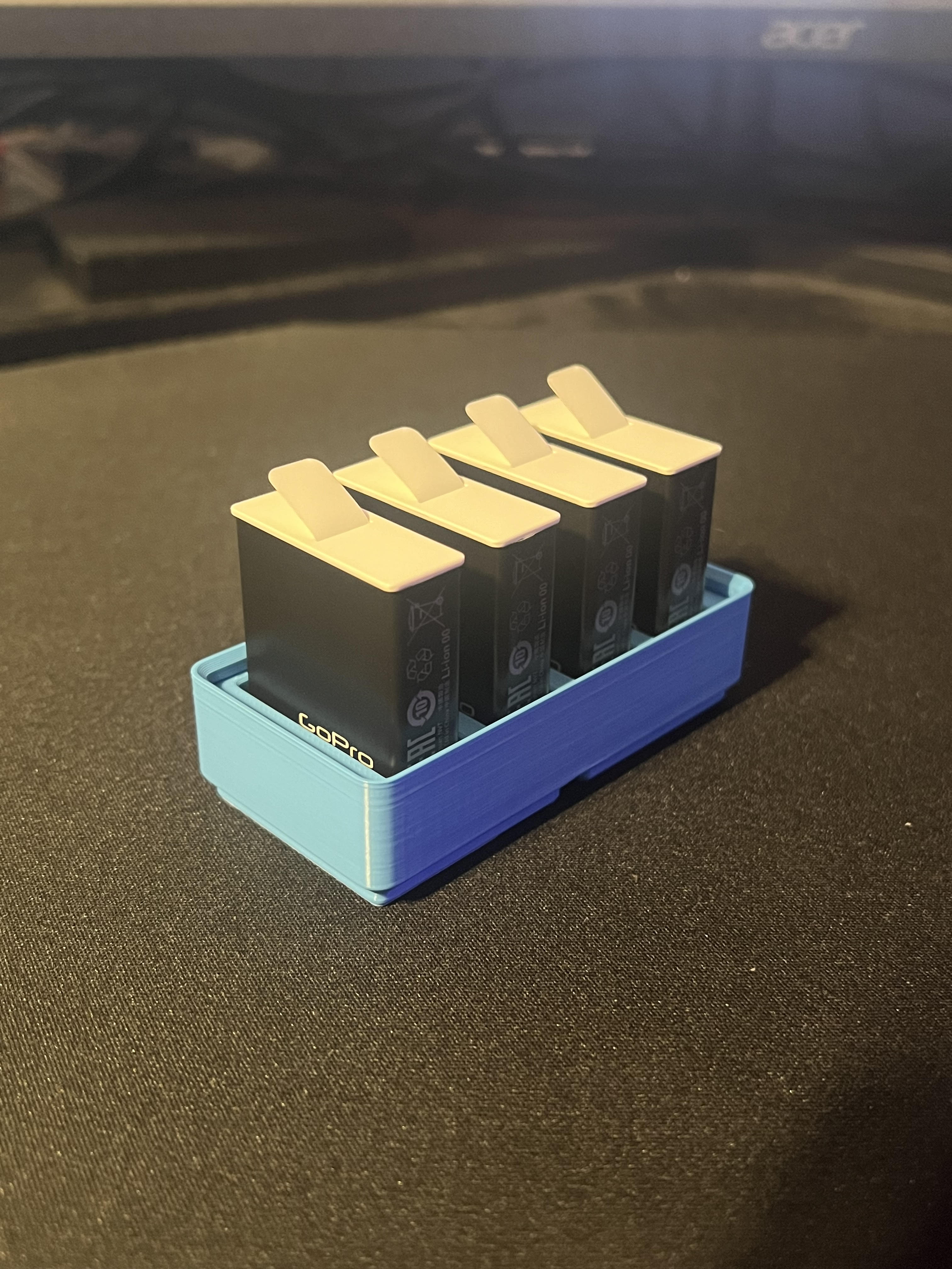 Gridfinity GoPro Battery Holder by Eggy | Download free STL model ...