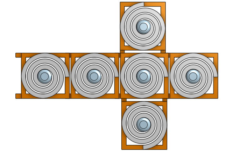 Cube spring toy by swiggy | Download free STL model | Printables.com