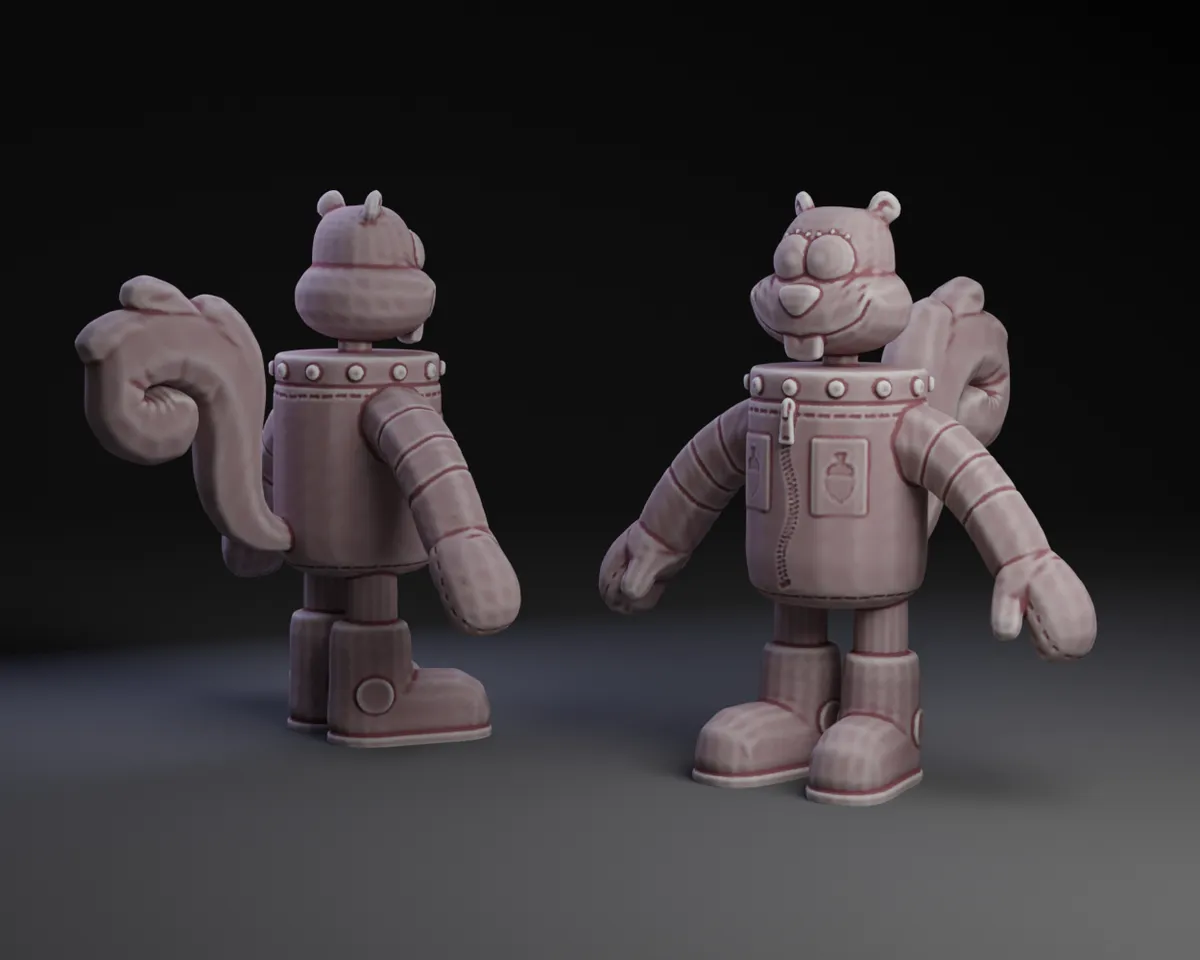 Sandy Cheeks by Peter Farell | Download free STL model | Printables.com