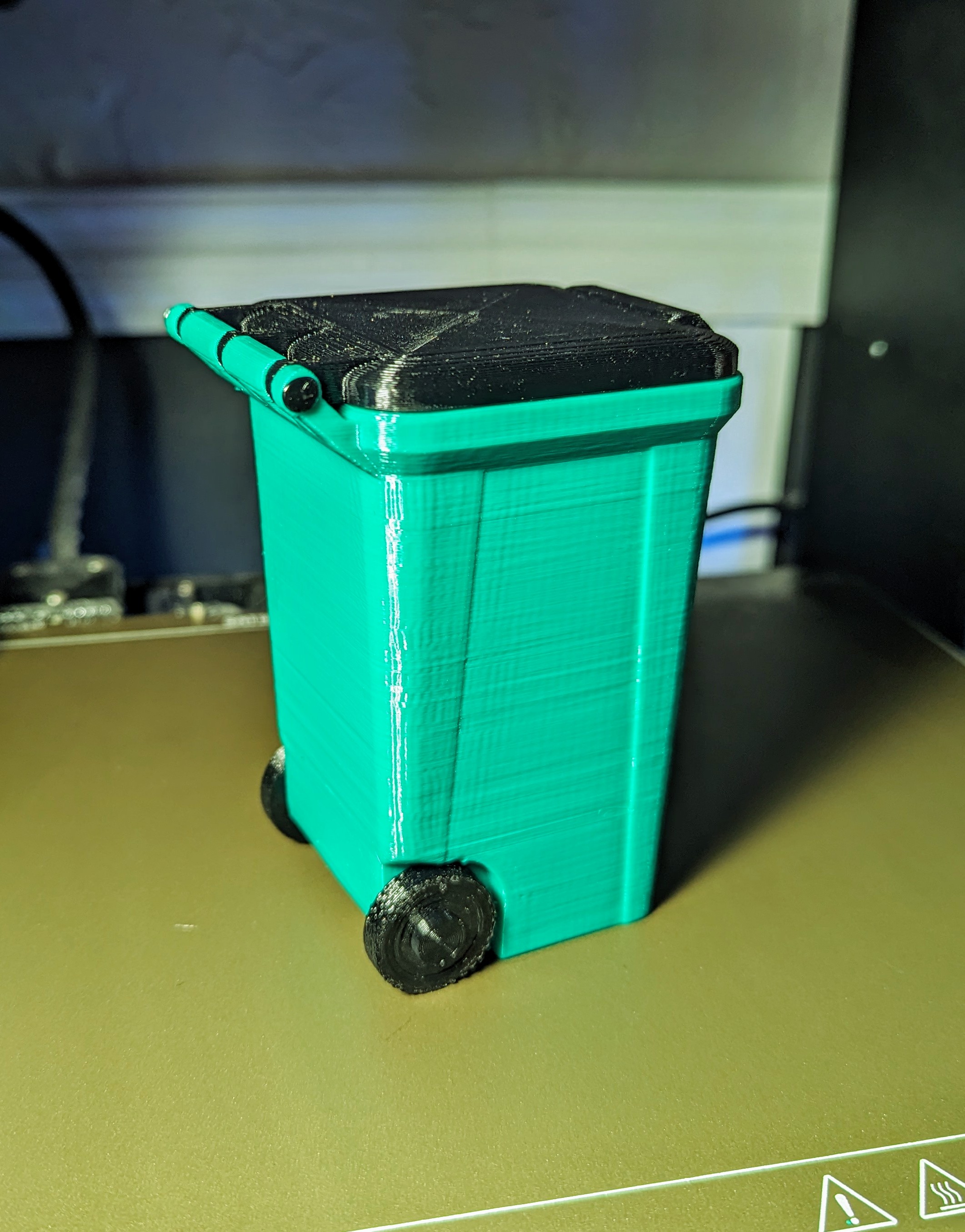 Mini Garbage Bin by adamh_glass | Download free STL model | Printables.com