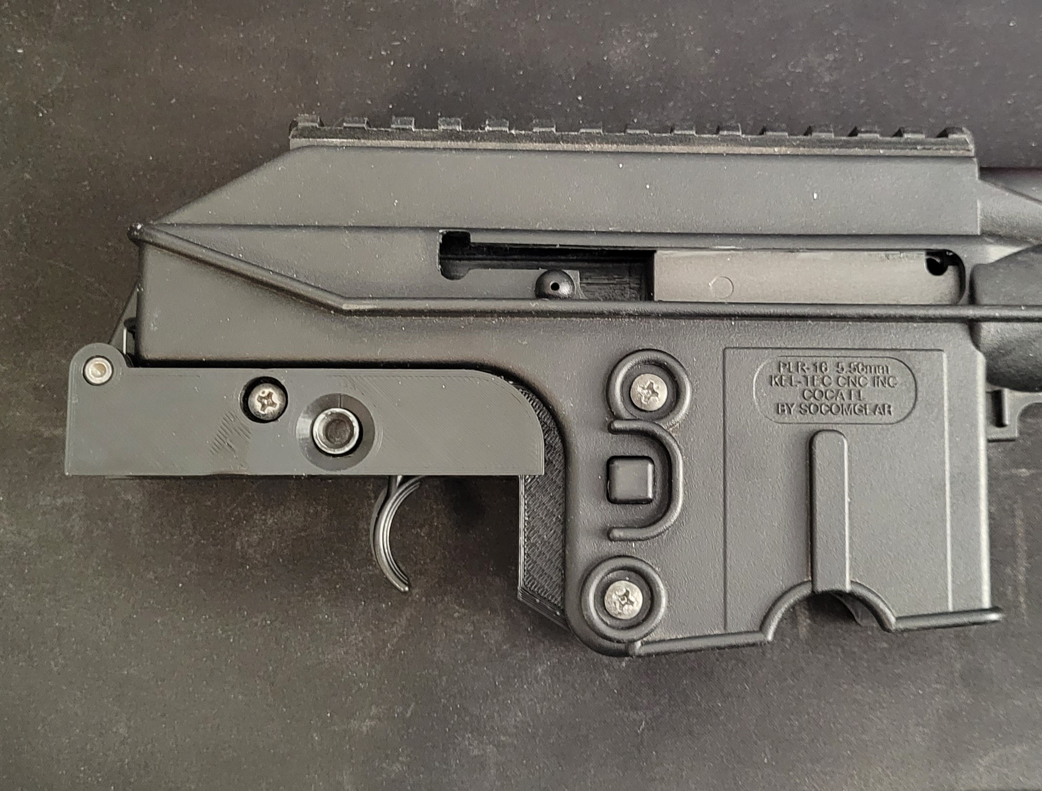 WE-tech PLR-16 lower receiver base (airsoft) by Shirley Productions ...