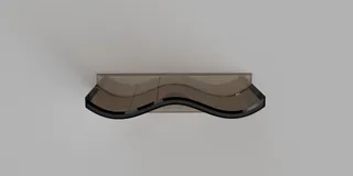 Wave Shelf by VastasStudio | Download free STL model | Printables.com