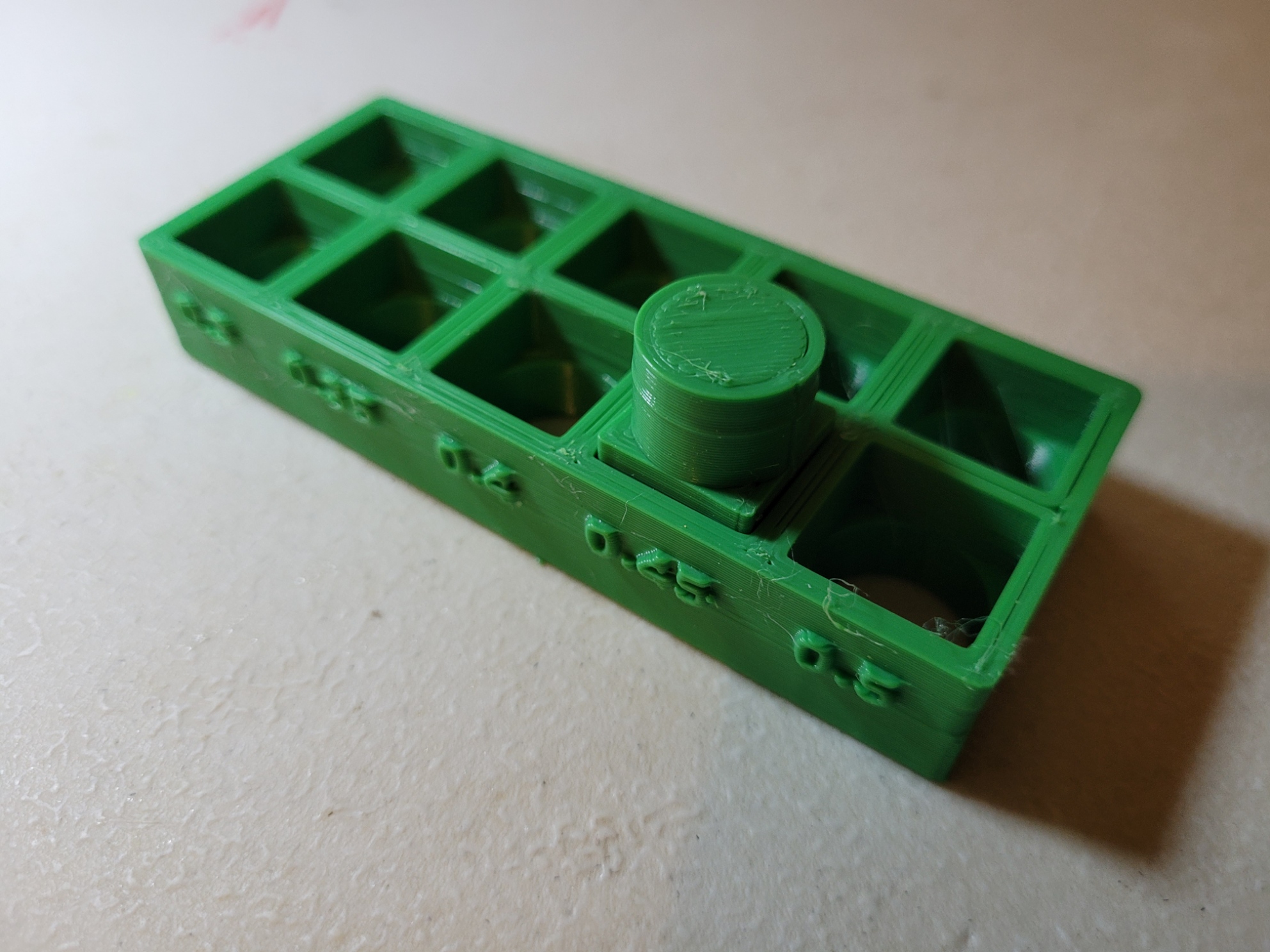 Printer Tolerance Test by grizzie17 | Download free STL model ...