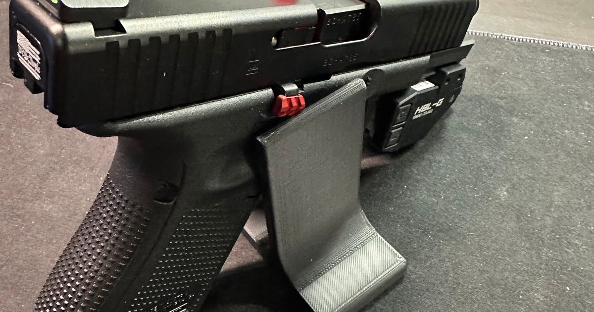 Pew Pew Chamber Clear Flag by jomiller97 | Download free STL model ...