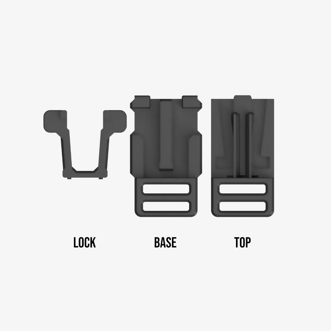 [REMIX] Side Release Buckle by TWB | Download free STL model ...