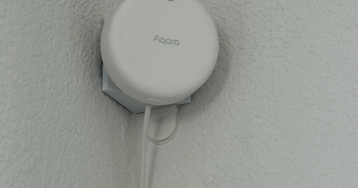 Aqara FP2 corner mount w/ adhesive (3M picture hanging strips) by ...