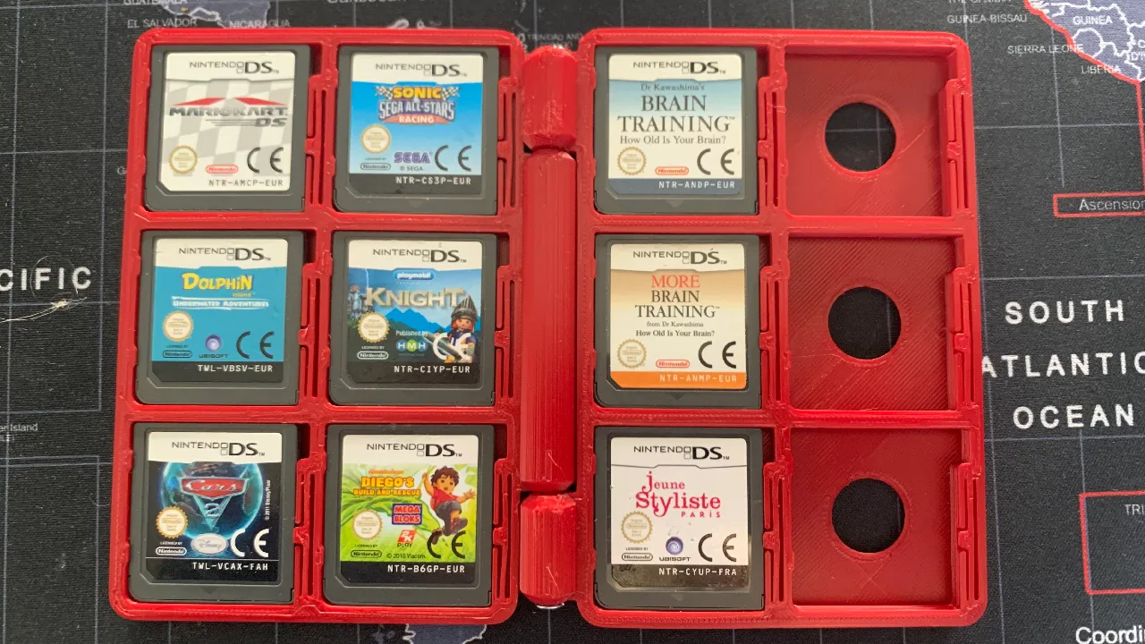 Nintendo DS/3DS Game Cartridge Case by Sibrand007 | Download free STL ...