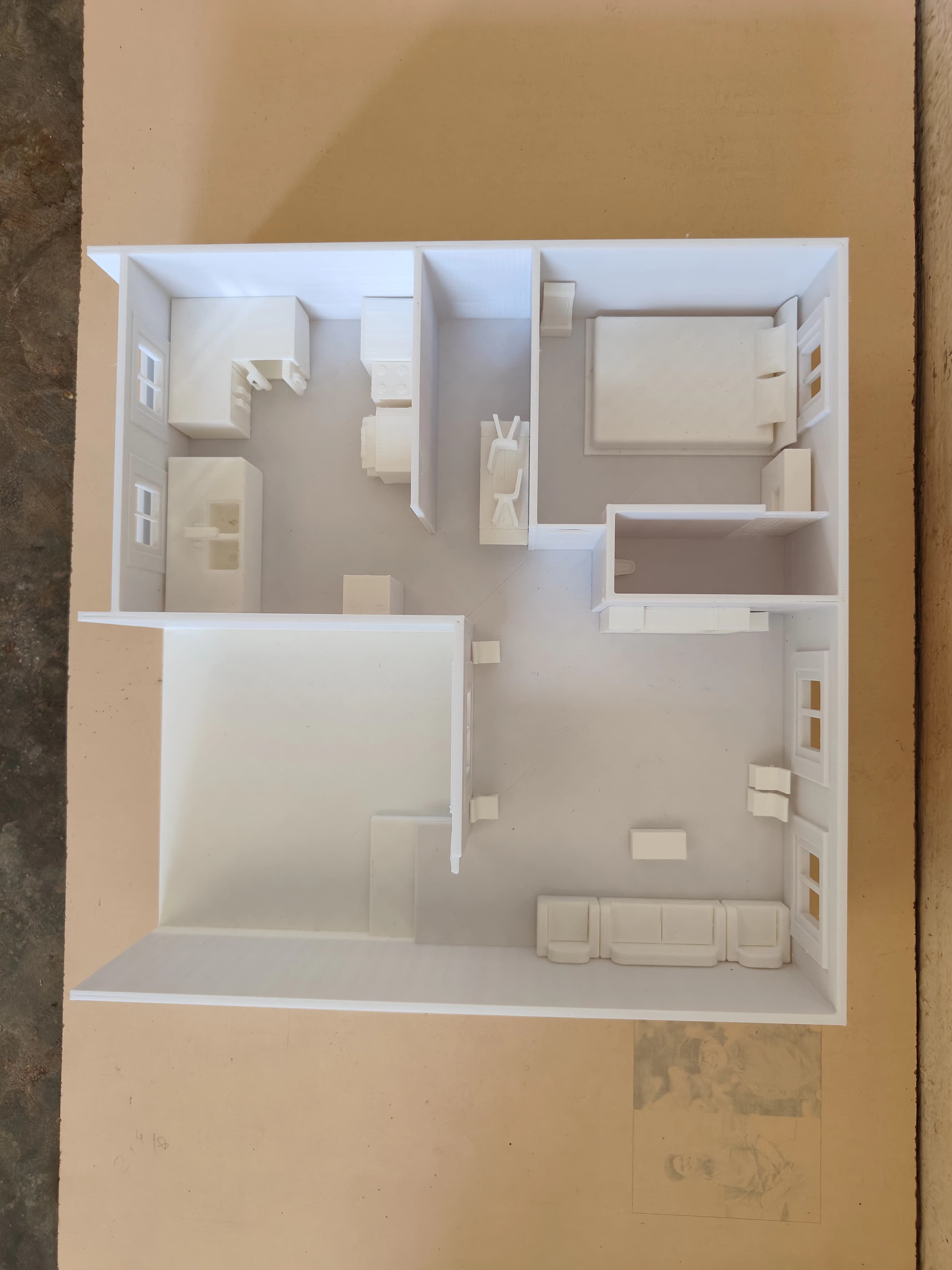 Miniature Home Models Based on original House by SoulMate Santhosh ...