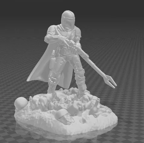 Mando Campfire by K C | Download free STL model | Printables.com