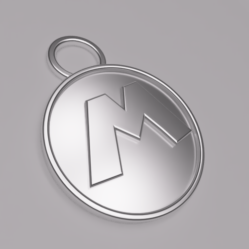 Mario Keychain by Sergiu Rosu | Download free STL model | Printables.com