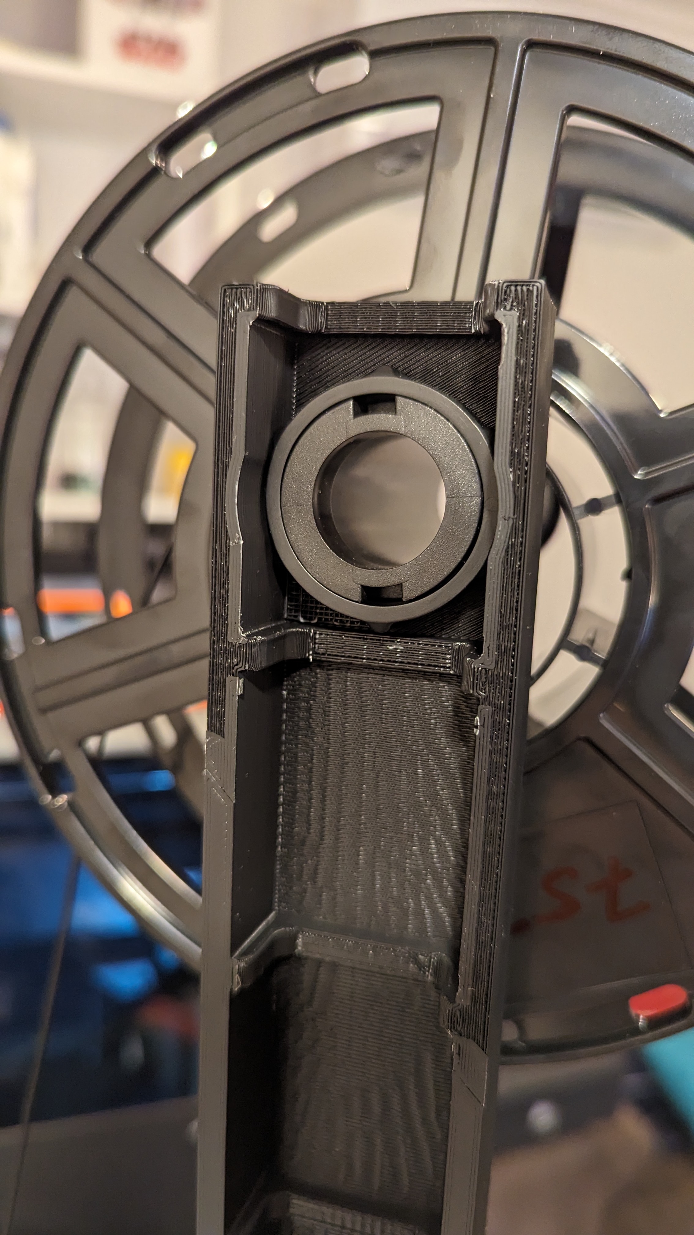 Dual Spool Holder & Side-Load Filament Guide (Ender 3 V3 SE) par ...