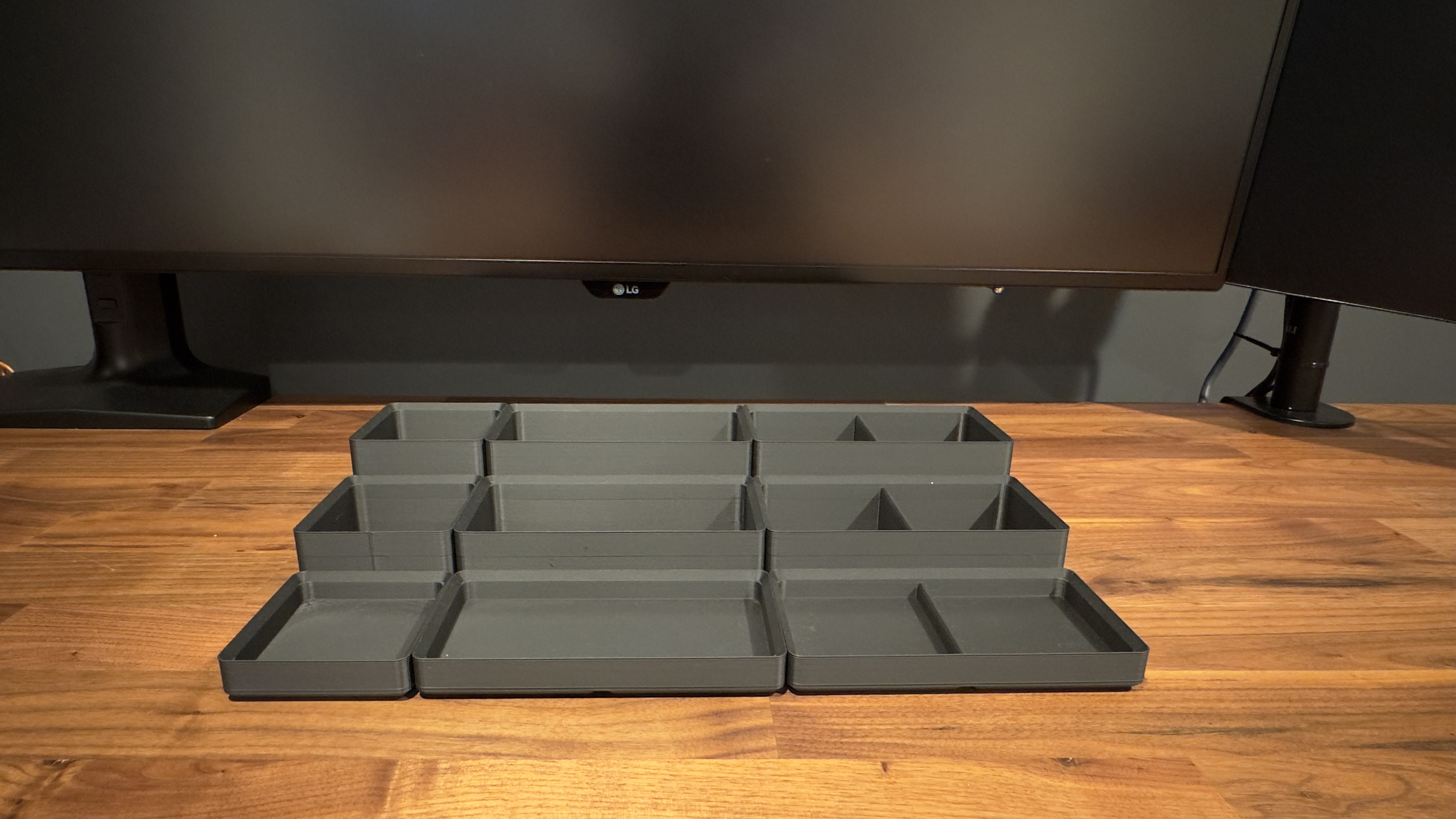 STACKABLE MAGNETIC DESK CONTAINERS - CUSTOMIZABLE MODULAR STORAGE FOR ...