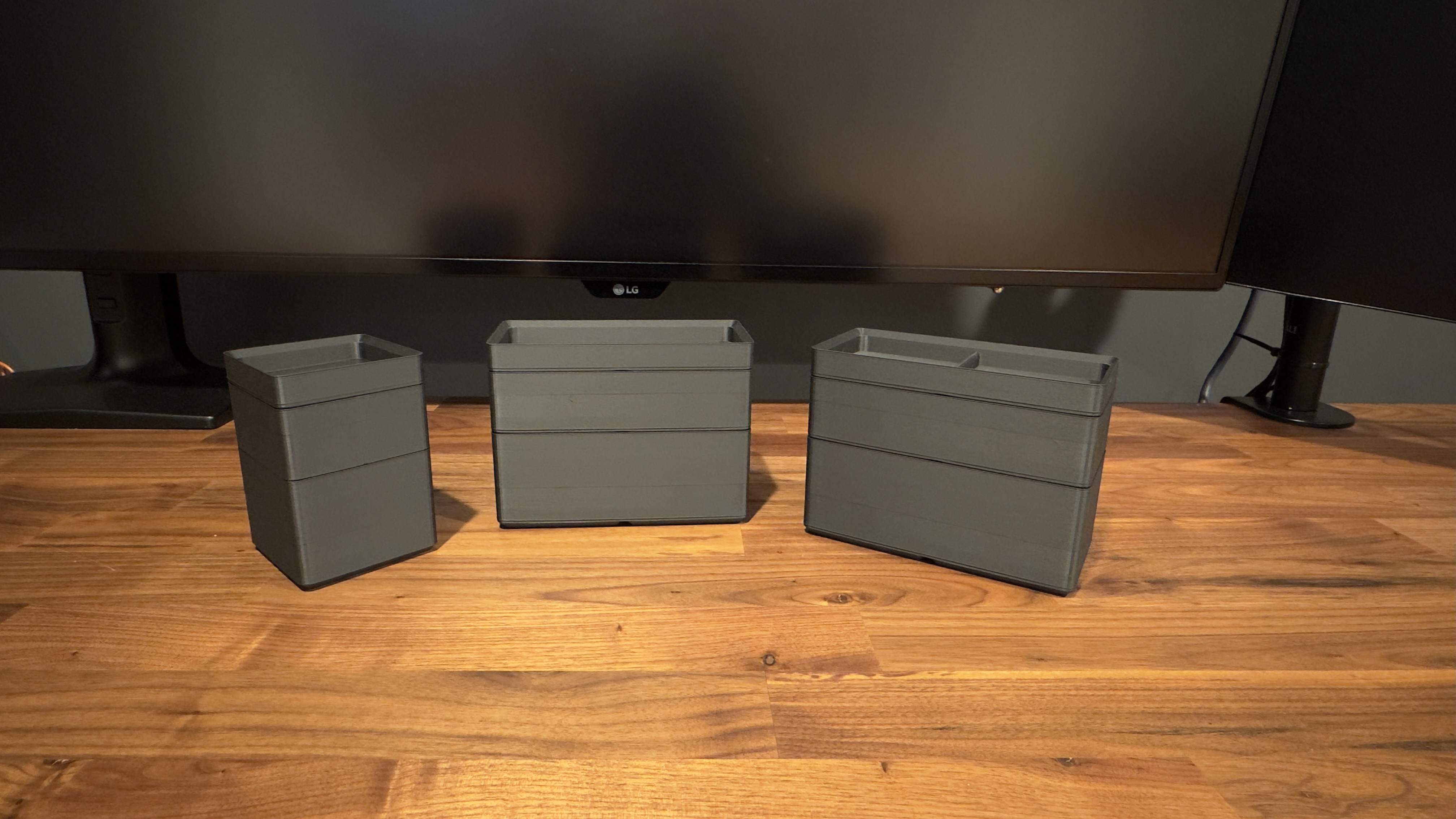 STACKABLE MAGNETIC DESK CONTAINERS - CUSTOMIZABLE MODULAR STORAGE FOR ...